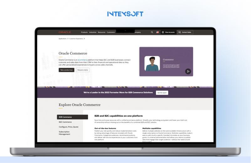 Top 7 Ecommerce Platforms For Your Business - IntexSoft